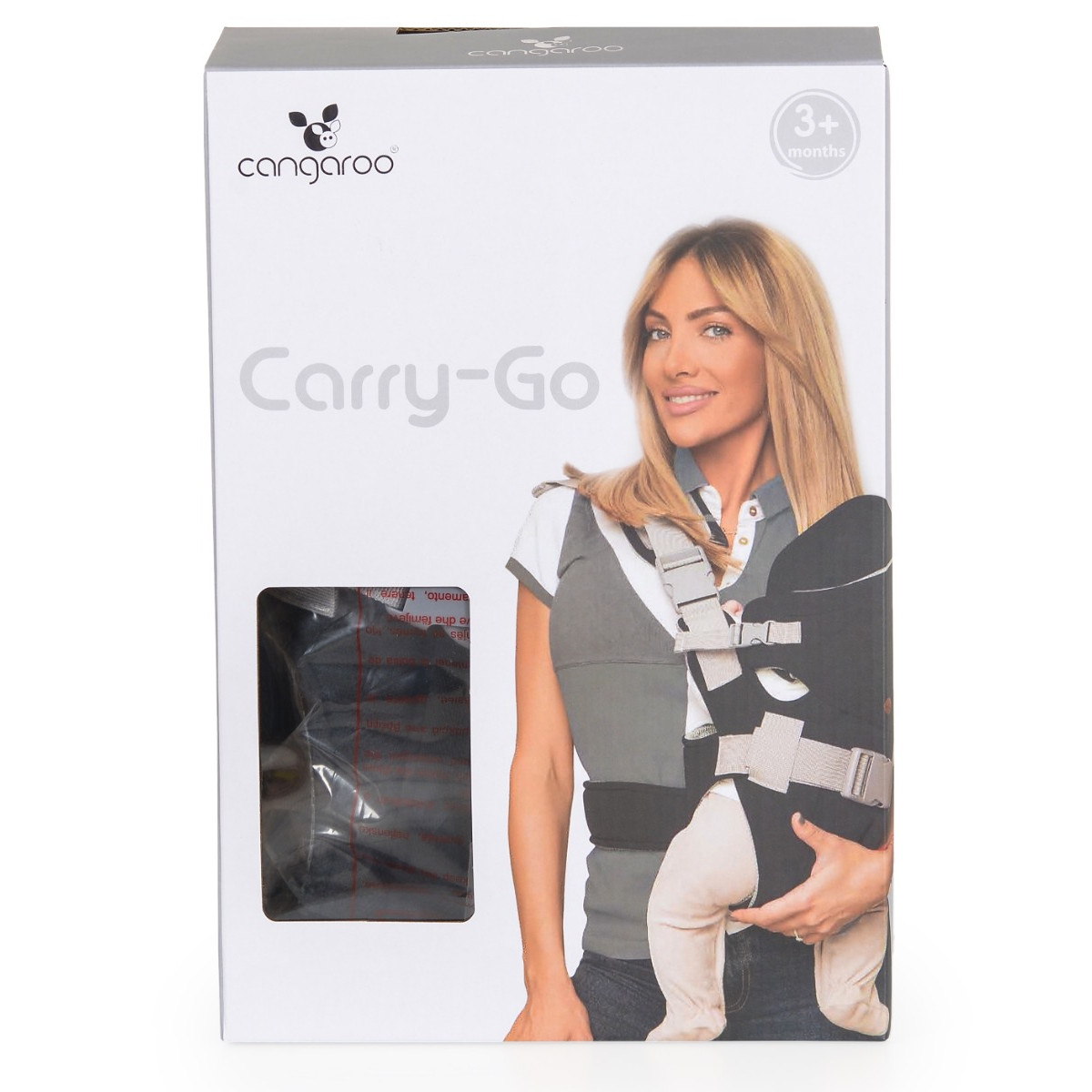 Cangaroo Carry Go Beige Draagzak |MamaLoes