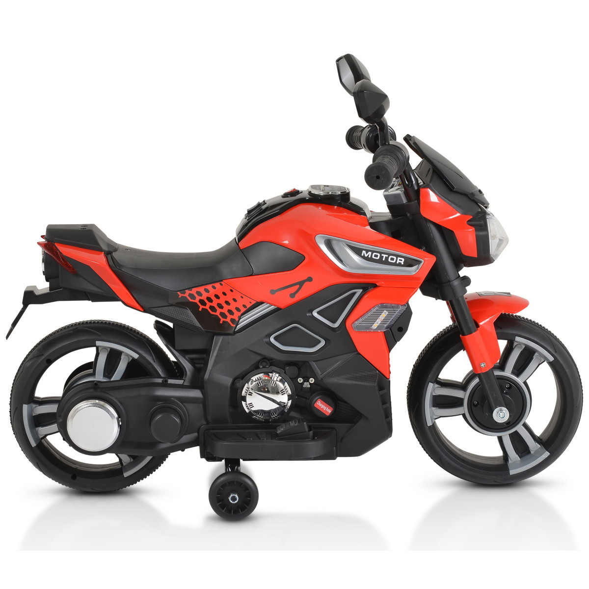 Cangaroo Houston Red Elektrische Kinder Motor | MamaLoes