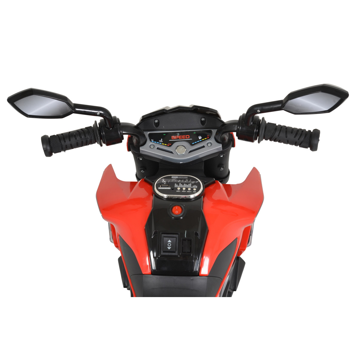 Cangaroo Houston Red Elektrische Kinder Motor | MamaLoes