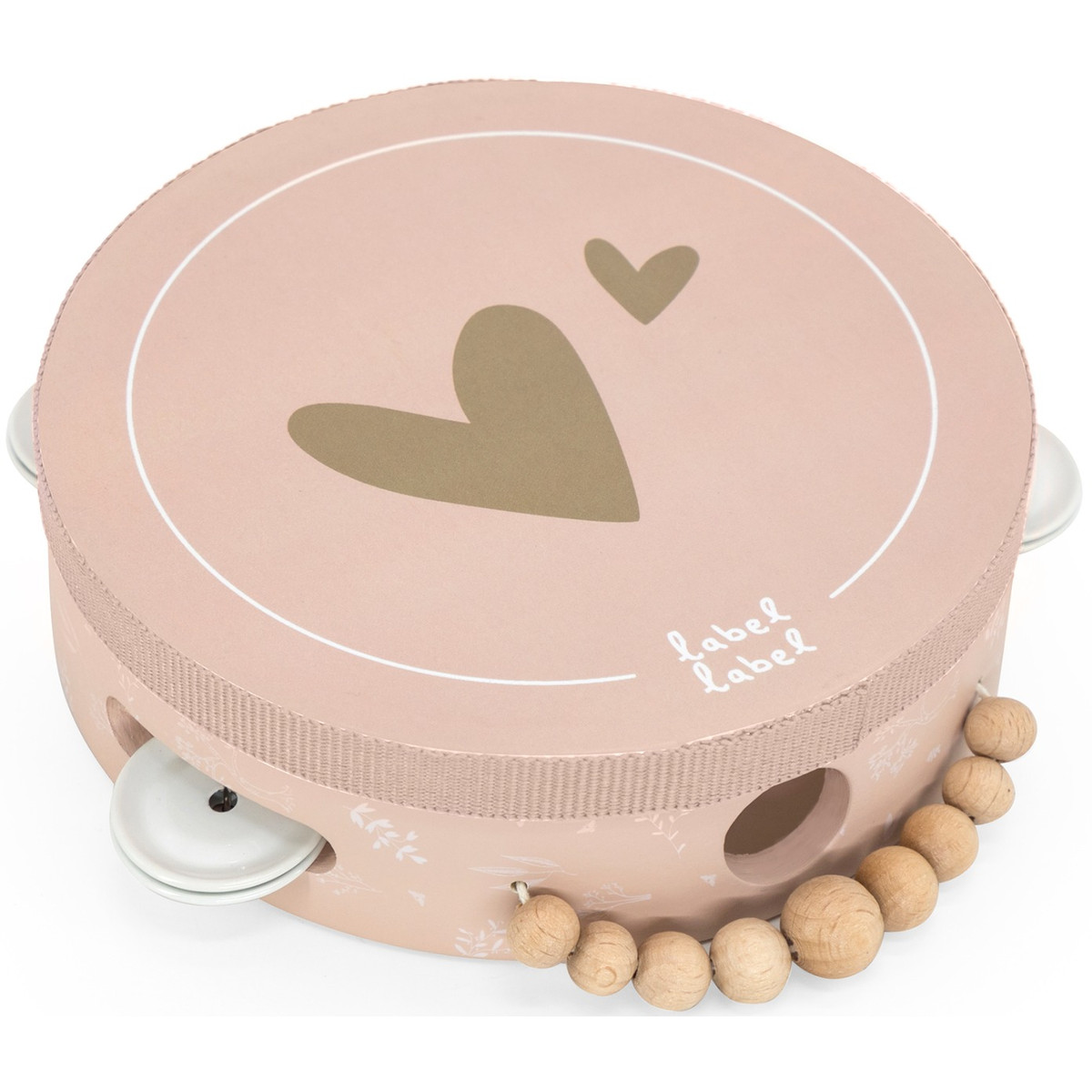 Label Label Roze Houten Tamboerijn | MamaLoes
