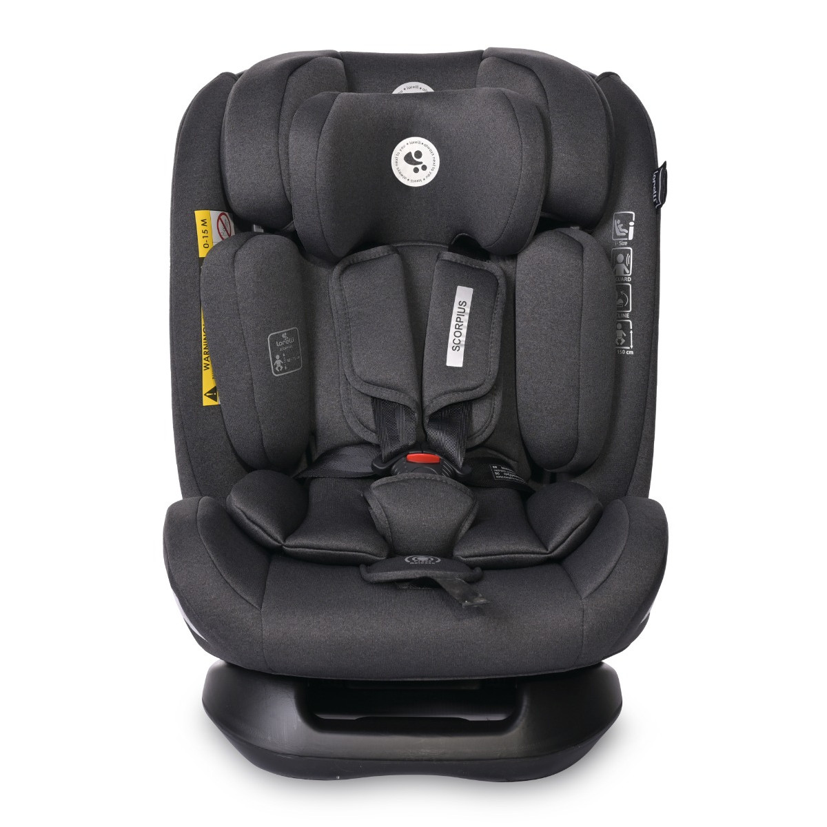 Lorelli Scorpius Black Jasper 40-150 cm i-Size Autostoel | MamaLoes