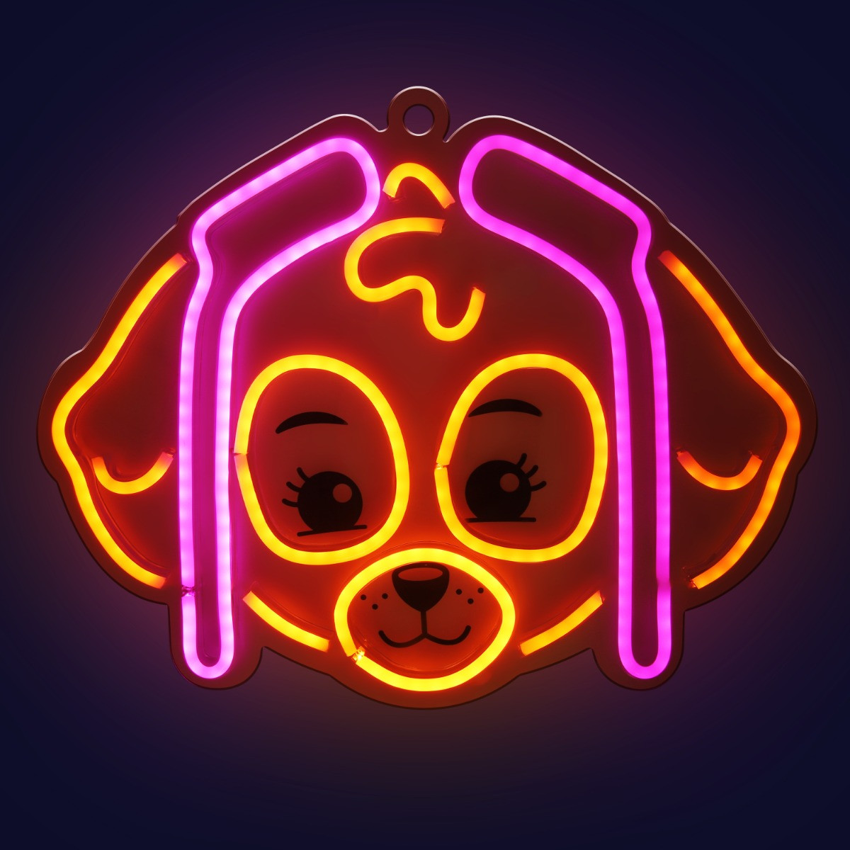 Paw Patrol Neon LED Skye Wandlamp | MamaLoes